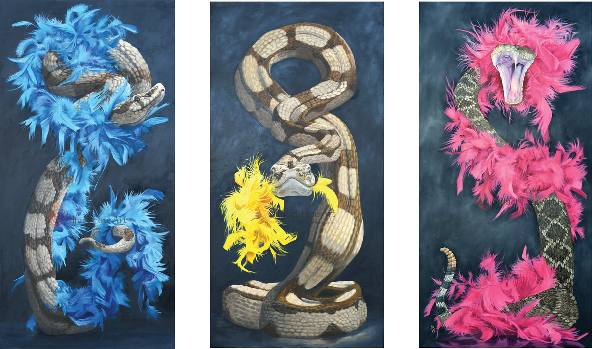 Dancing Snake Series – Artifact Fine Art
