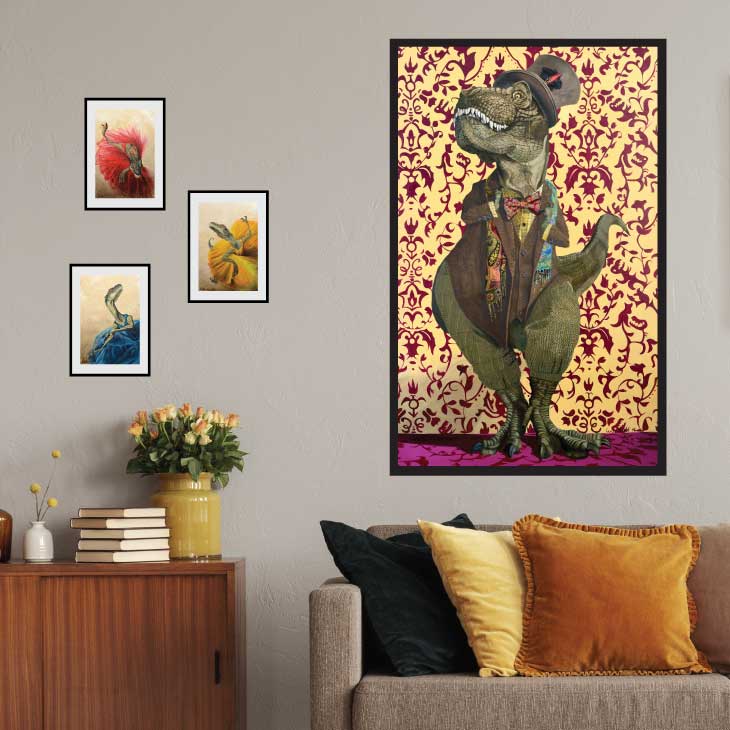 "Sexy Rexy" Original Painting – Artifact Fine Art